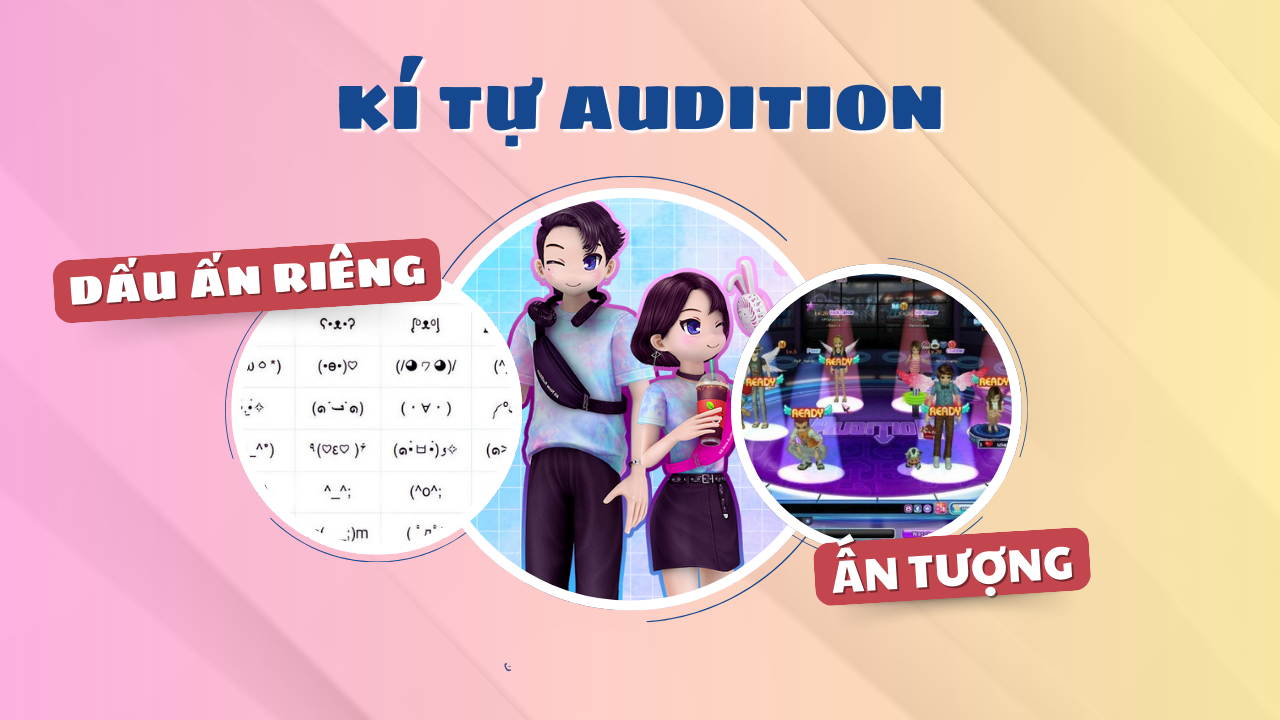 Kí tự đặc biệt Audition: Bảng tổng hợp & Cách dùng trong Audition